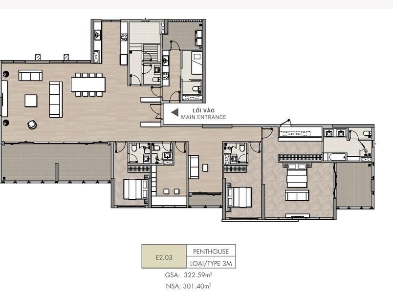 4 Bedroom Penthouses for Sale in Long Binh, District 9