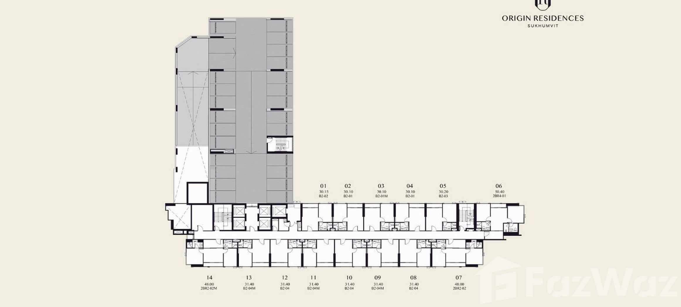 Origin Residences Sukhumvit - Condo in Bangkok | FazWaz