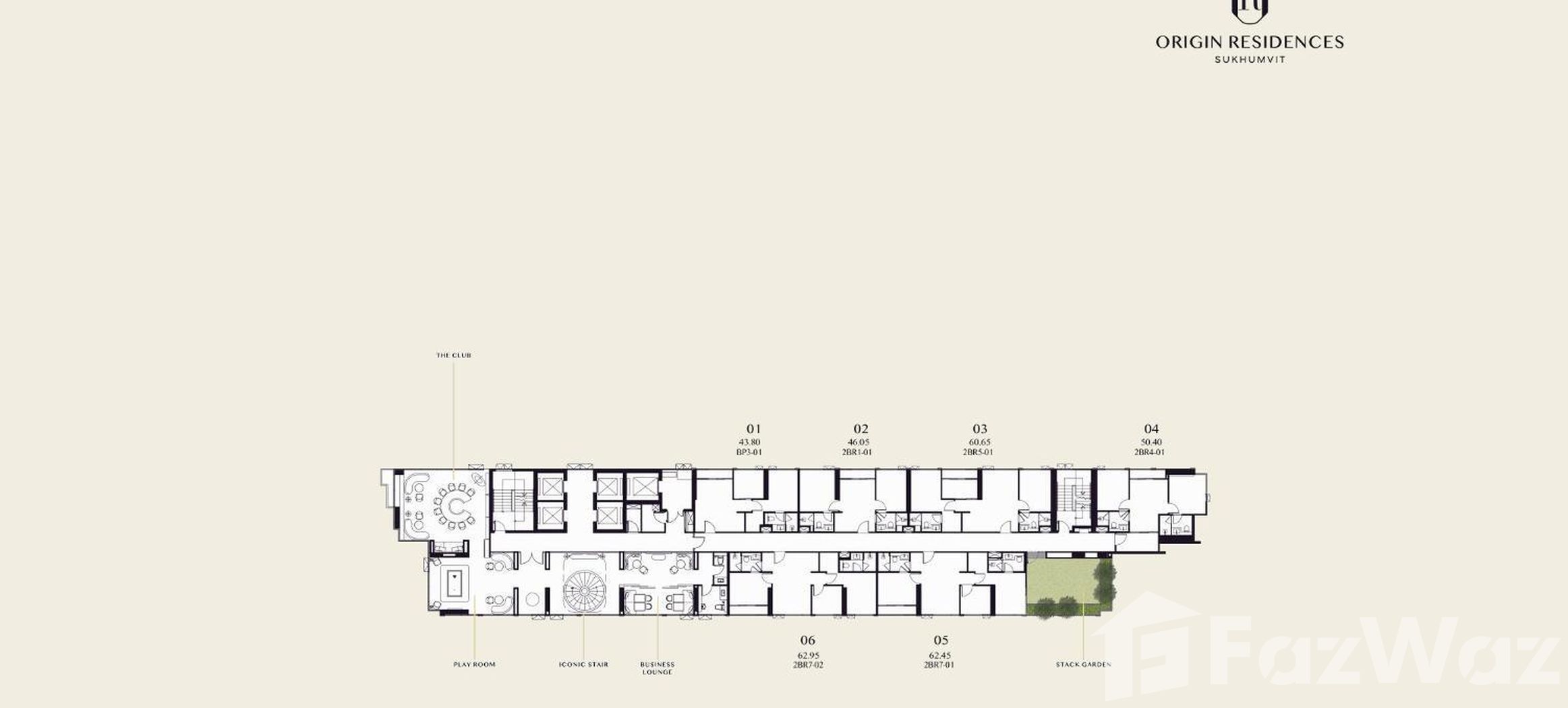 Origin Residences Sukhumvit - Condo in Bangkok | FazWaz